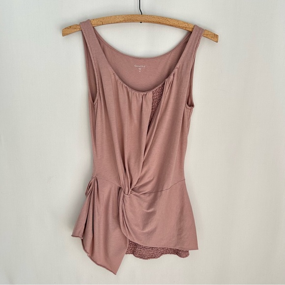 Garnet Hill | Tops | Garnet Hill Feminine Romantic Dusty Rose Tank Top ...